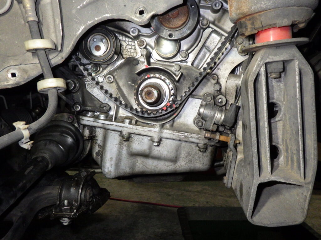155のタイミングベルト交換 水の化身 | 輸入車の丁寧な修理ならMPI メサイアパーツインク 埼玉県所沢市